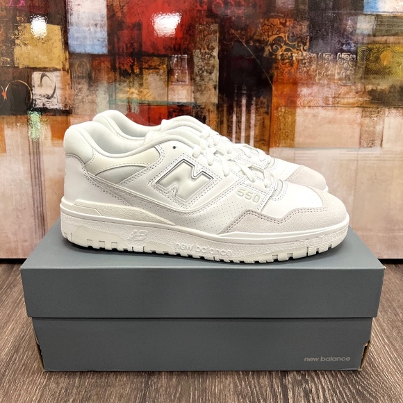 New Balance | Shoes | 223 New Balance 550 White Grey Toe Reflection ...